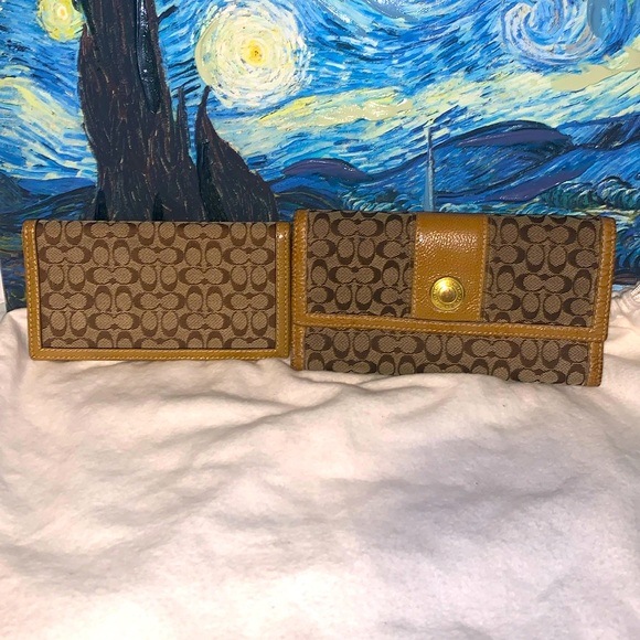 Coach | Bags | Coach Wallet And Checkbook | Poshmark